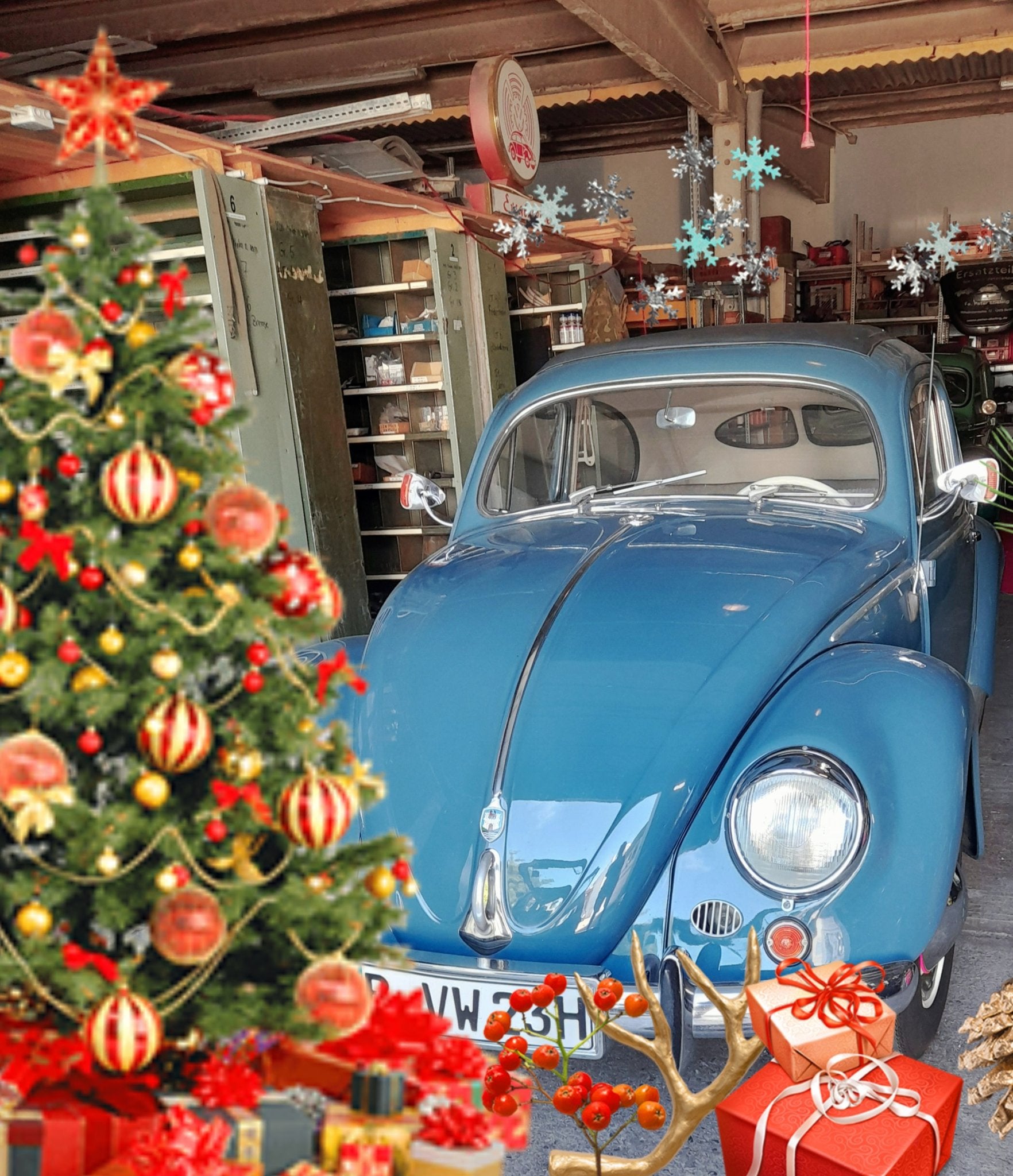 Weihnachtsrabatt für alle Käfer-Ersatzteile bei PETER EBELING